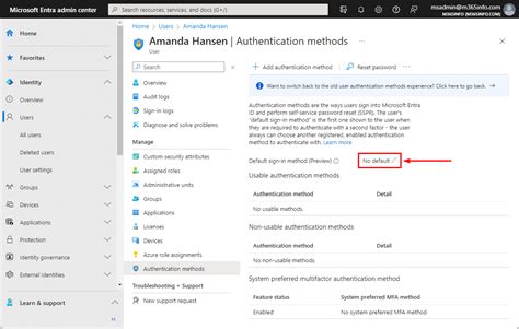 How To Change Microsoft 365 Users Default MFA Method O365info