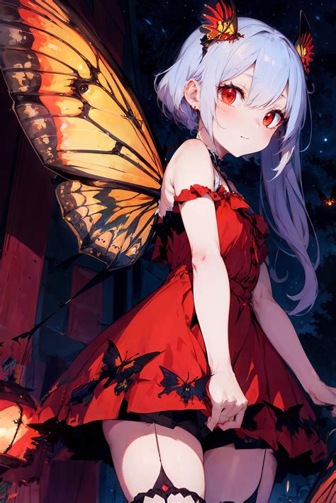 Shy Red Moth Rmonstergirlai