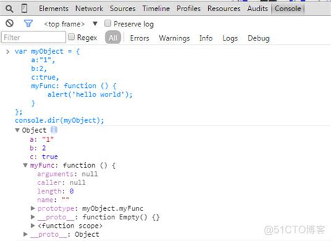 在chrome的控制台中输入jquery代码并执行 chrome javascript控制台 mob6454cc694d8e的技术博客 51cto博客