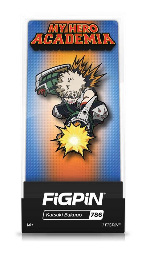 Figpin My Hero Academia Katsuki Bakugo Glitter Collectible Enamel Pin