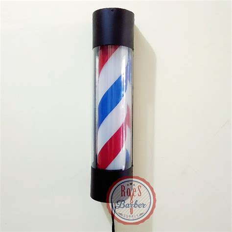 Jual Lampu Barbershop Barber Pole 60x12cM Untuk Barbershop Dan