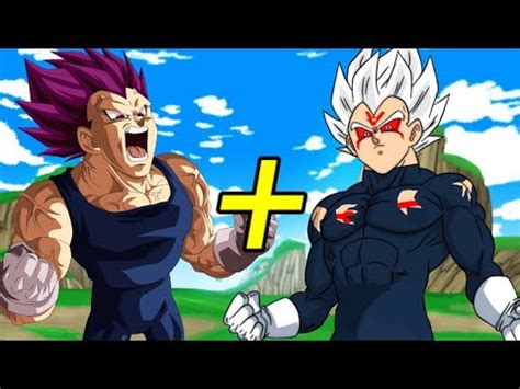 Dragon Ball Characters Fusion Vegeta Ultra Ego Vegeta Omni God