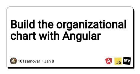 Build The Organizational Chart With Angular Rdevto