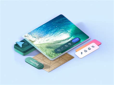 3d User Interface Building Blocks By Vian Pua Meno On Dribbble