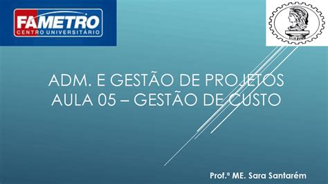 Gestão De Obras E Projetos Docsity