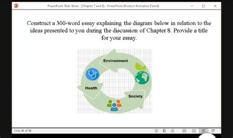 Explain This In Essay Form Power Point Slide StudyX
