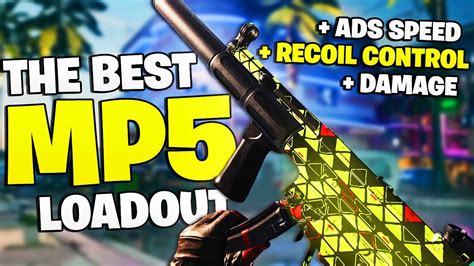 Best Mp5 Loadout Cold War Guide Max Level Mp5 Class Is Broke