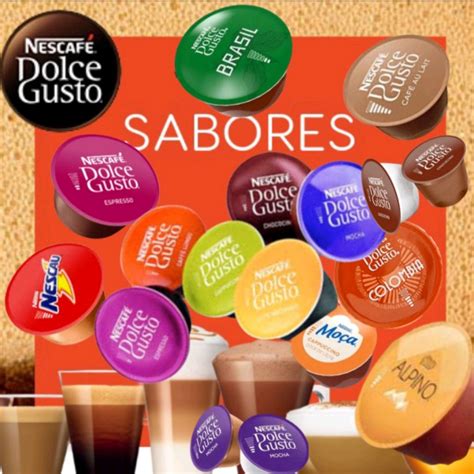 Dolce Gusto Kit 5 Unidades Doses Capsulas De Café Nescafé Monodose Vários Sabores Chcolate Café