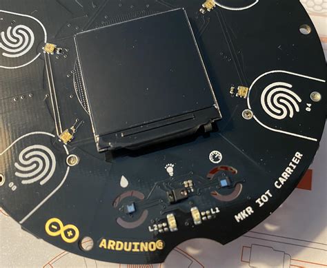 Use The Mkr Iot Carrier To Measure The Temperature But It