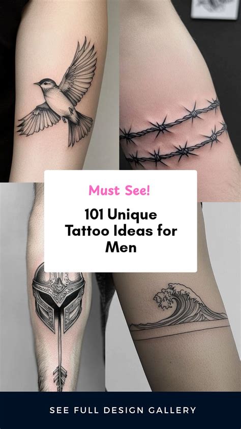 101 Unique Tattoo Ideas For Men Masculine Tattoos With Meaning Self