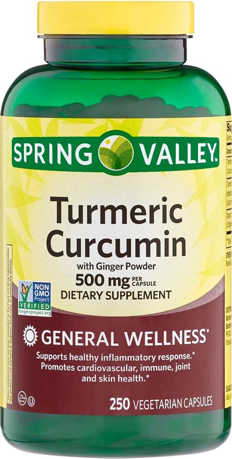 Nature Made Turmeric Curcumin 500 Mg Herbal Supplement For