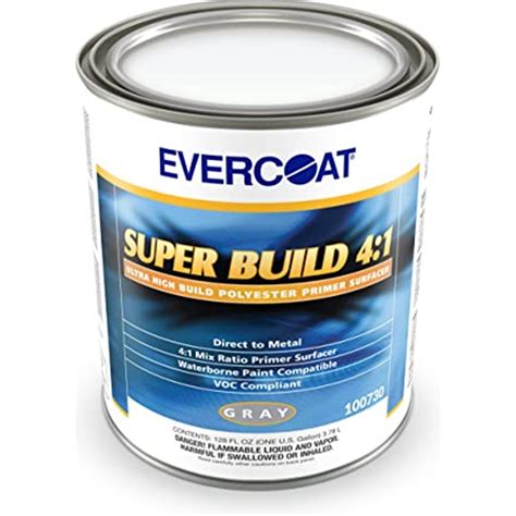 Genesis Auto Body Supply Evercoat 4 1 Gray Optex Super Build