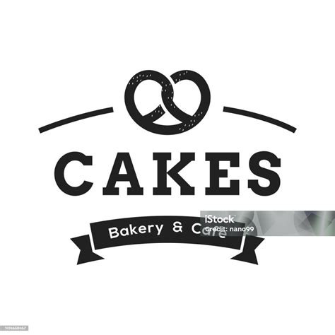 Bakery Logo Icon Design Vector Stock Illustration Download Image Now Baked Pastry Item