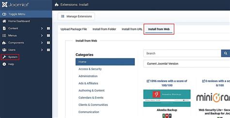 How To Backup Joomla IONOS