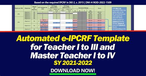 Ipcrf 2023 Deped Official Templates Teach Pinas 43 Off