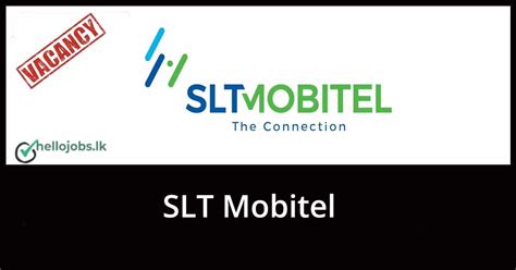 Engineer Slt Mobitel Job Vacancies 2024