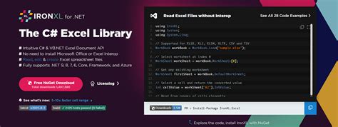 Reading An Excel File In C A Developer Tutorial Stackademic