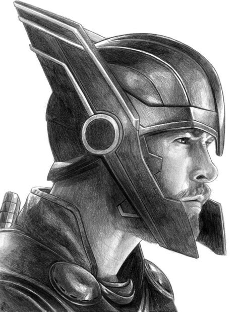 Thor Avengers Drawing At Explore Collection Of Thor Avengers Drawing