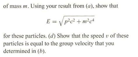 Solved A Show That V X T Aei Kx Wt Is A Chegg