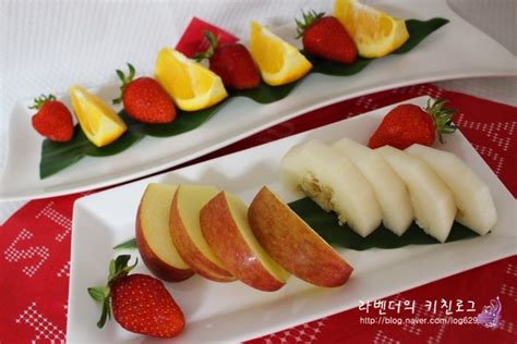 과일 예쁘게 담기과일담기디저트 네이버 블로그