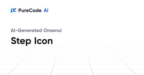 build great onsenui step icon components faster using ai tools