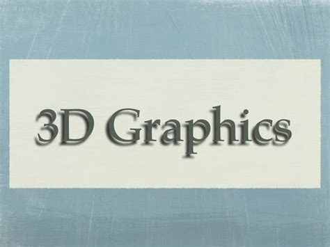 Opengl Es For Ios 3d Graphics Ppt