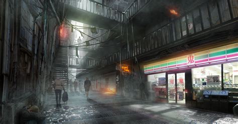 オリジナル 路地裏 おかゆゆゆのイラスト Pixiv
