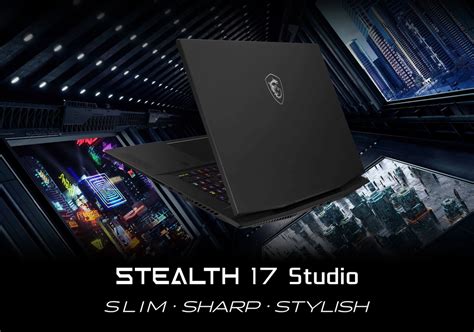 MSI Stealth 17 Studio A13VG-019 17.3" QHD Gaming Laptop [240Hz][i9 ...
