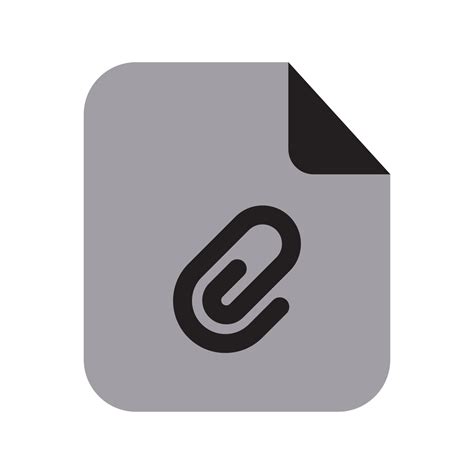 Attach File Icon Two Tone Solid 10941046 Vector Art At Vecteezy