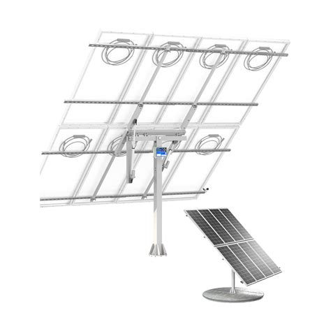 Dual Axis Expanded Solar Tracker System Help To Increase 40 Power