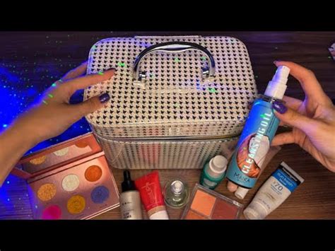 Asmr Arrumando Minha Maleta De Maquiagem Minhas Makes Favoritas Youtube