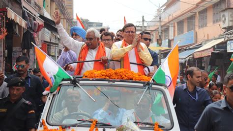Victory Show By Ukhand Bjp To Celebrate Murmus Win The New Indian