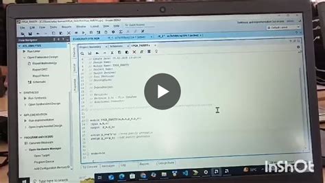 fpga veriloghdl xilinxise digitaldesign paritydetector