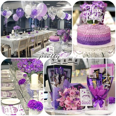 Pretty Theme Event Planner Adult Birthday Bash