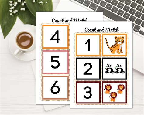 Object Count Worksheet Printable Counting Objects Play Math Counting