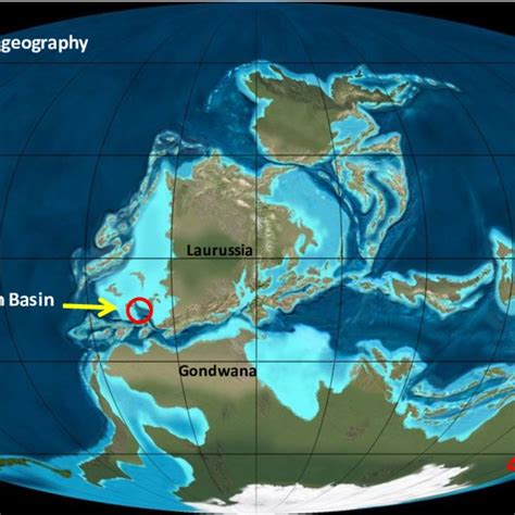 Location Of The Cooper Eromanga Basins Australia And The Fort Worth