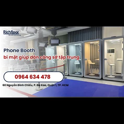 Phone Booth Bí Mật Giúp Dân Công Sở Tập Trung