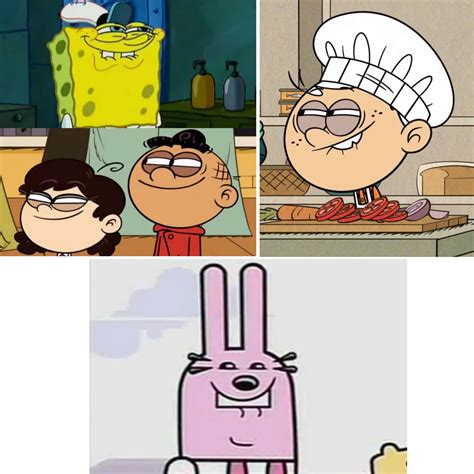 Nickelodeon Characters Making A Face By Rocketspruggs On Deviantart