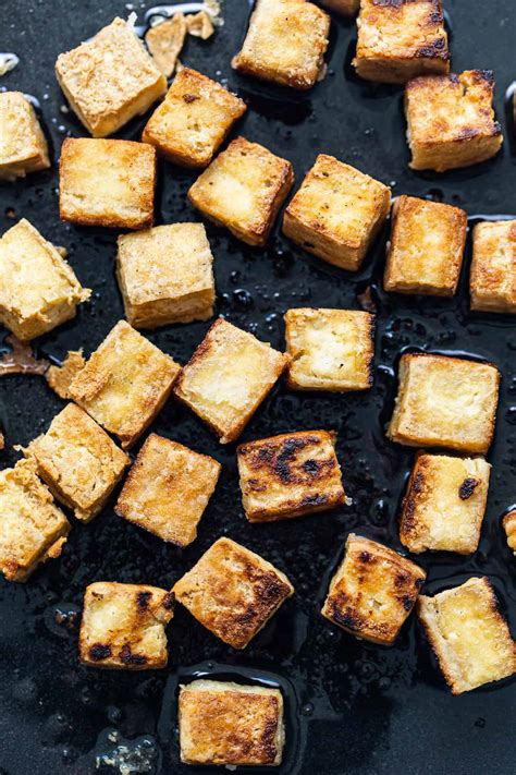 Crispy Fried Tofu Fit Foodie Finds Karinokada