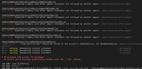 项目第一次安装提交，npm Run Lint Stagedjs 报一堆错 · Issue 4813 · Ant Designant