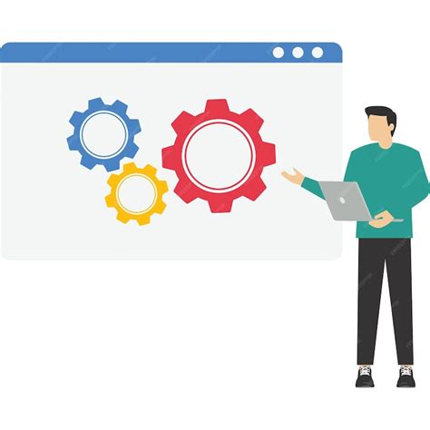 Premium Vector Web Development Software Engineer Development Software