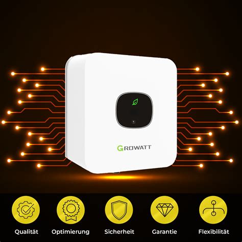 Growatt Wechselrichter Mit 1000 Watt Solaranlage Vendomnia