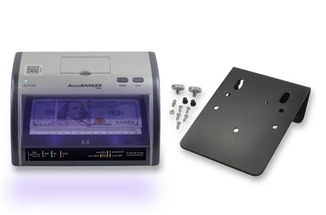 Accubanker Led430 6 Point Cash Multi Currency And Card Counterfeit Money Detector W Superbright