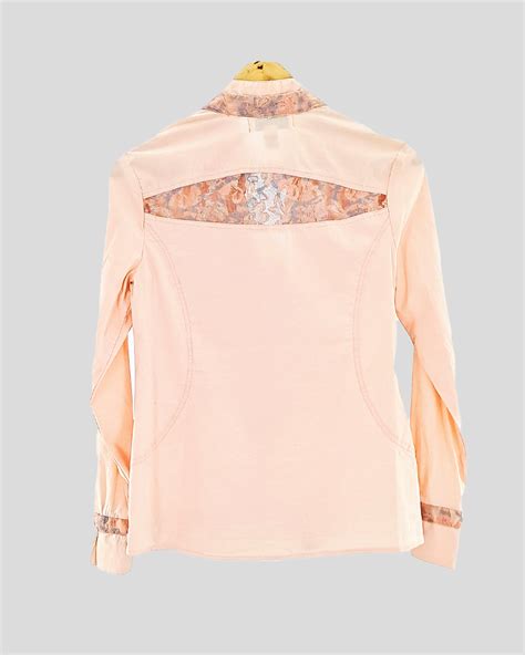 Camisa Manga Larga Liviana Mujer Carla Vianinni De Mujer Talle 42