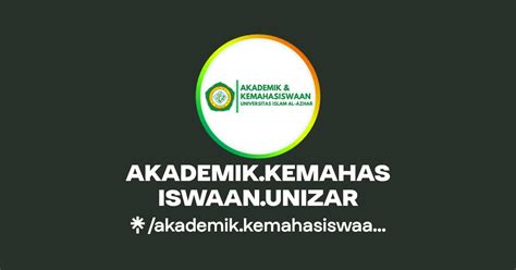 AKADEMIK KEMAHASISWAAN UNIZAR Instagram Facebook TikTok Linktree