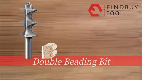 Double Bead Edging Router Bit Findbuytool