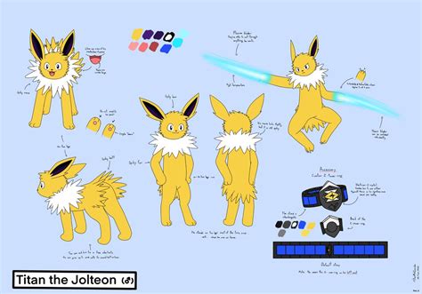 Titan The Jolteon On Twitter I Fkn Forgot The Color Palette