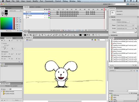 RoughAnimator Importing To Exporting From Flash Animate