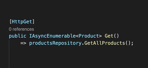 async streams with iasyncenumerable in core 3