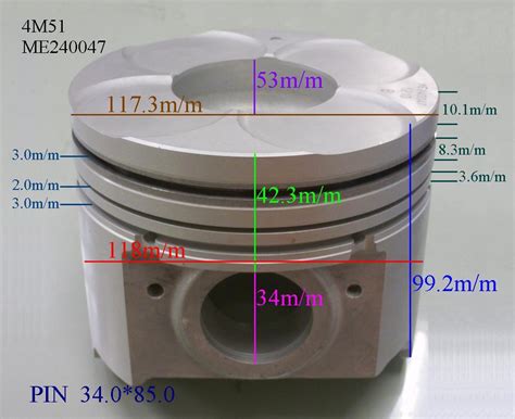 4m51mitsubishi Piston Setpiston Set Autoparts Products Morida